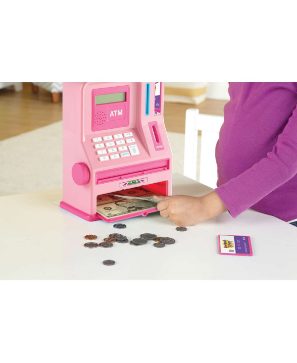 Pretend & Play Teaching ATM Bank, Pink