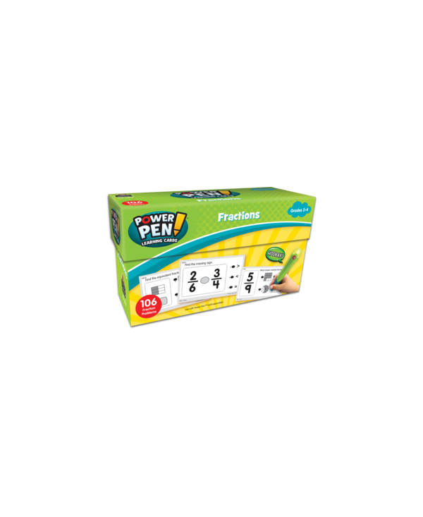 Power Pen Learning Cards: Fractions