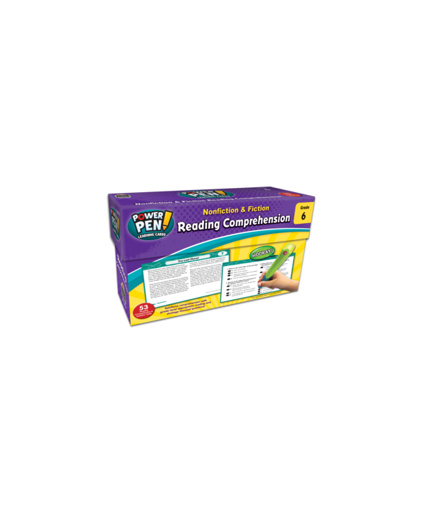 Power Pen Learning Cards: Reading Comprehension Grd 6