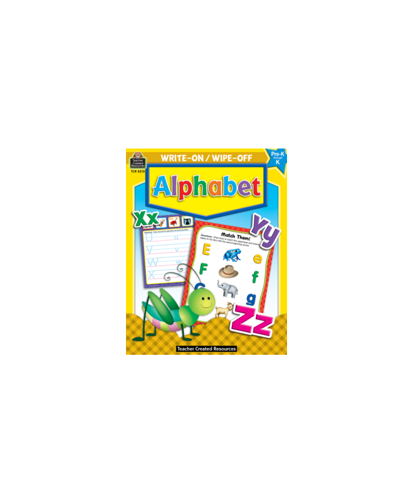 Write-On/Wipe-Off Book: Alphabet