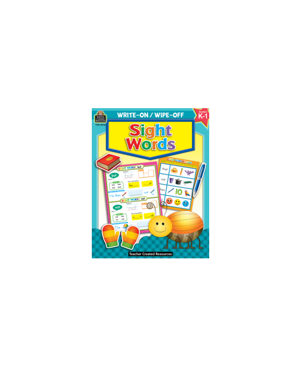 Write-On/Wipe-Off Book: Sight Words