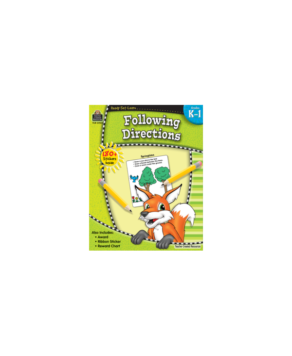 Ready-Set-Learn: Following Directions Grd K-1
