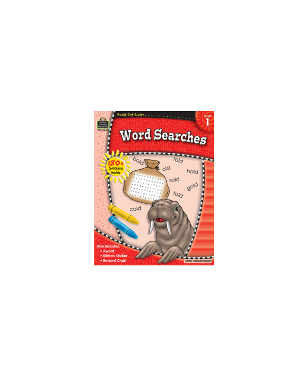 Ready-Set-Learn: Word Searches Grd 1