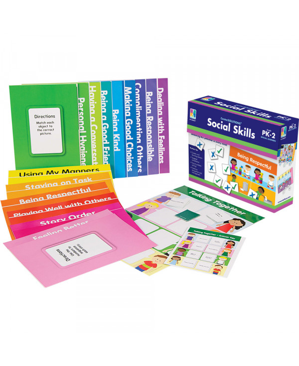 Social Skills File Folder Game Grade PK-2