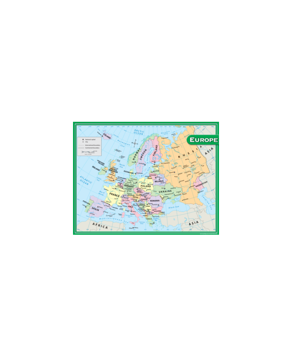 Europe Map Chart