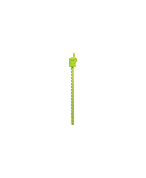 Lime Polka Dots Hand Pointer