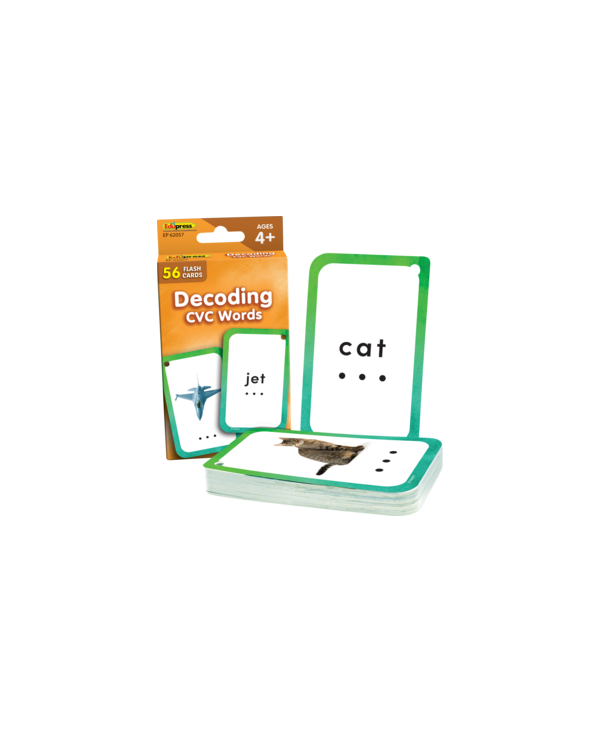 Decoding CVC Words Flash Cards