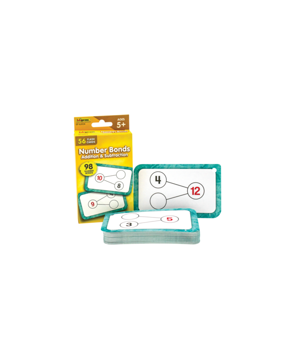 Number Bonds Flash Cards - Addition and Subtraction