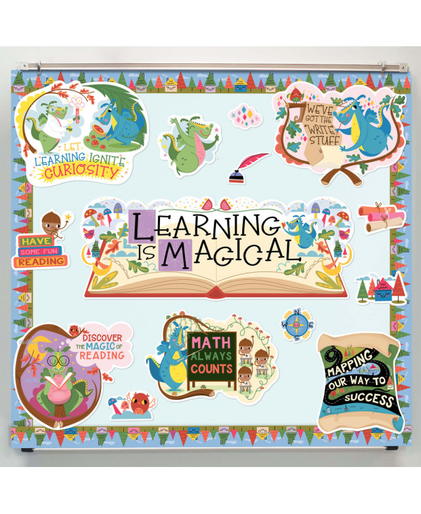 Learning Is Magical Bulletin Board Set