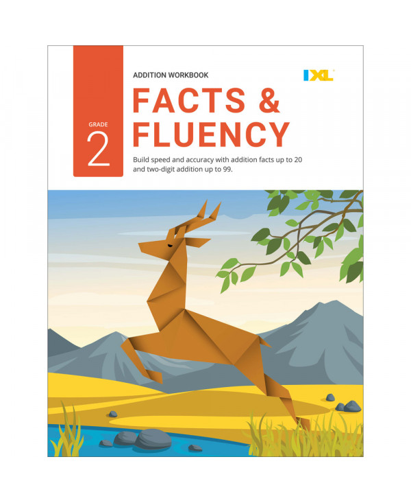 IXL Addition Facts & Fluency Workbook Grade 2