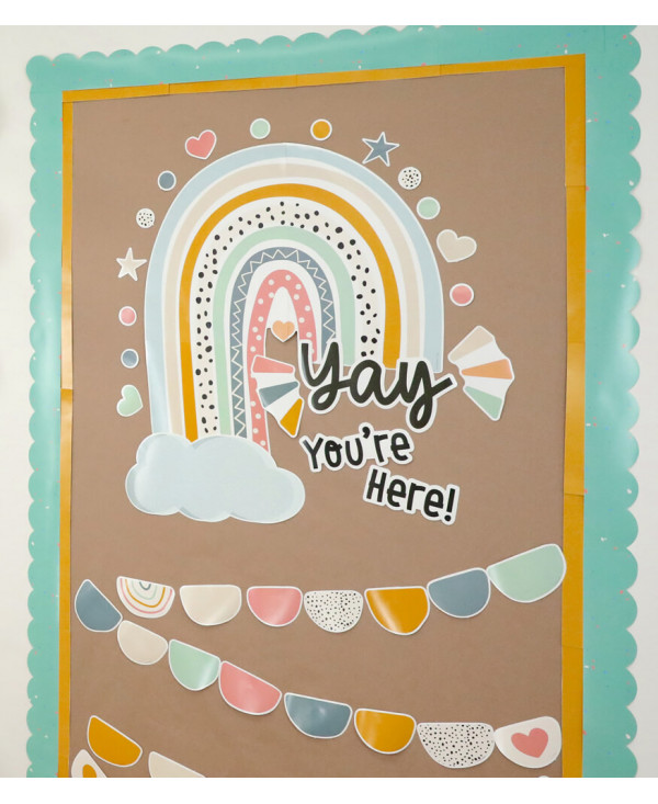 Yay You're Here! Bulletin Board Set