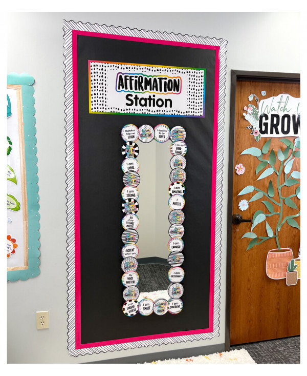 Affirmation Station Bulletin Board Set